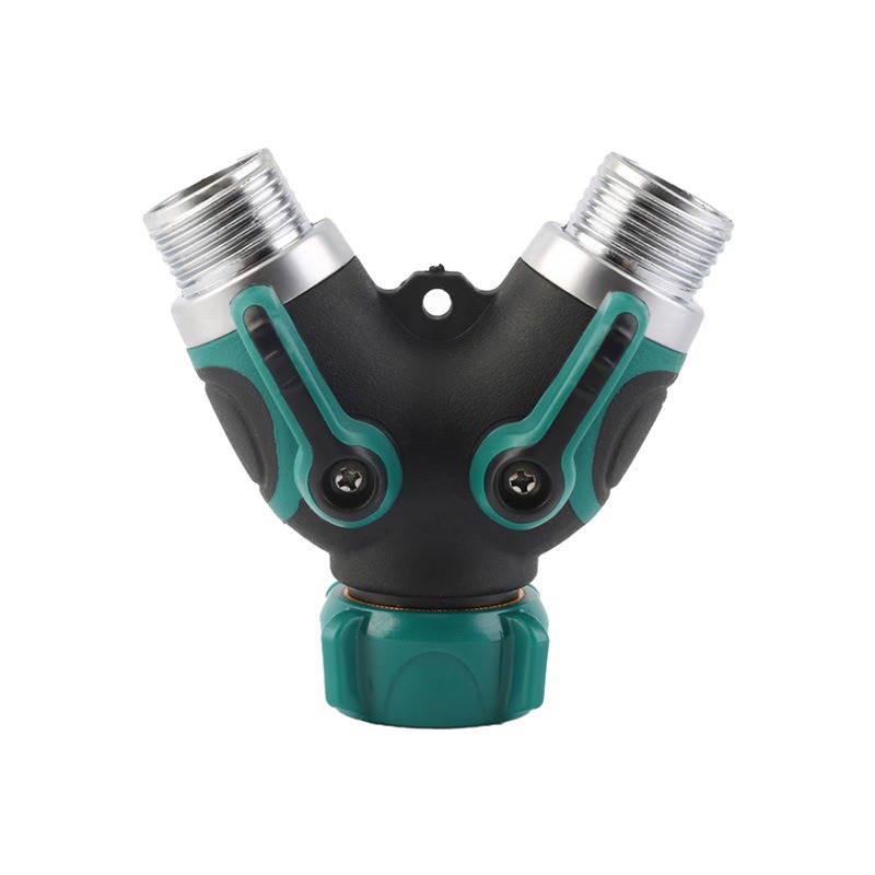 Hose Splitter 2 Way Heavy Duty, Strong & Durable Garden Y Hose Splitter ...