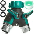Hose Splitter 2 Way Heavy Duty, Strong & Durable Y Hose Splitter ...