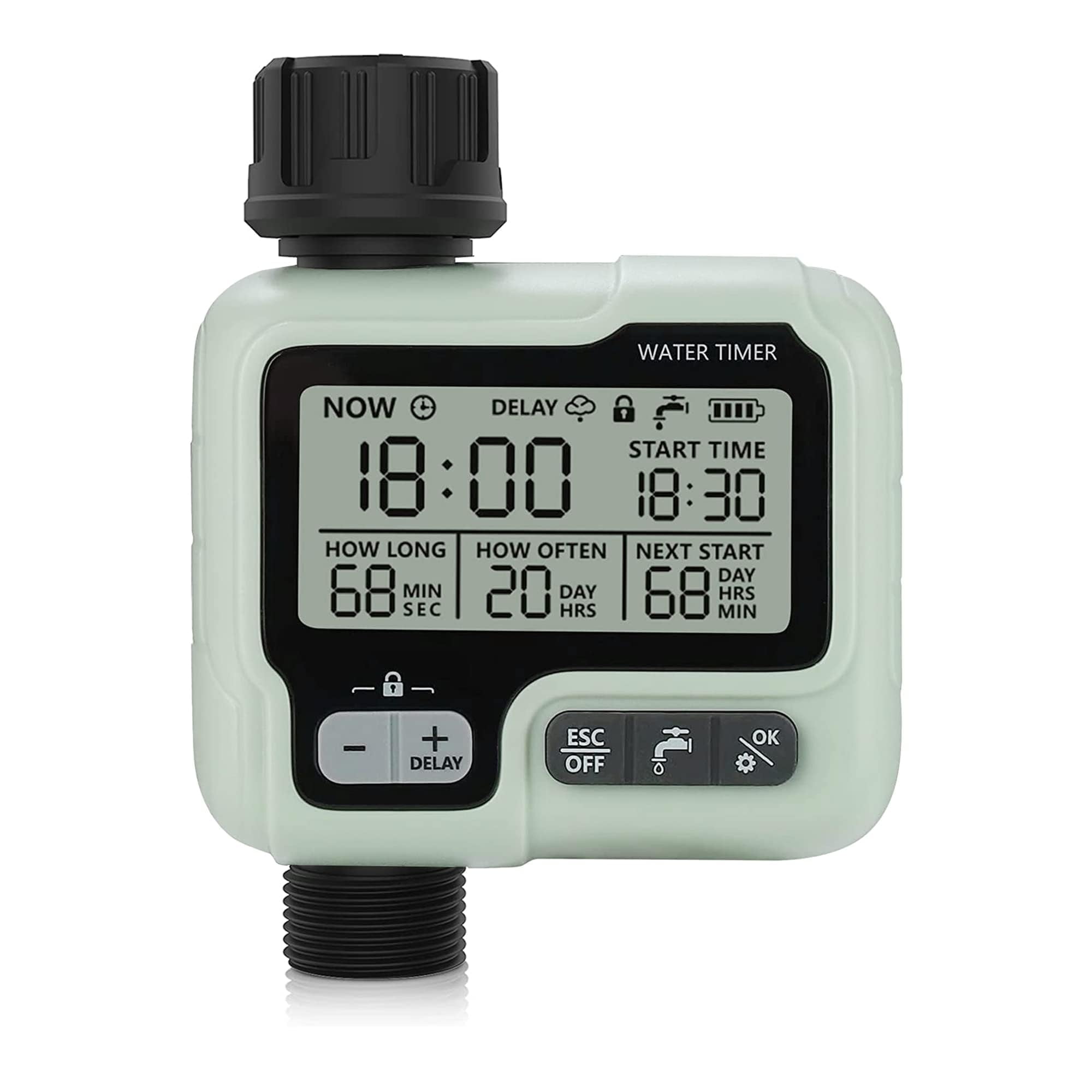 Hose Timer,Sprinkler Timers for IFF17 Watering,Automatic Outdoor Water ...