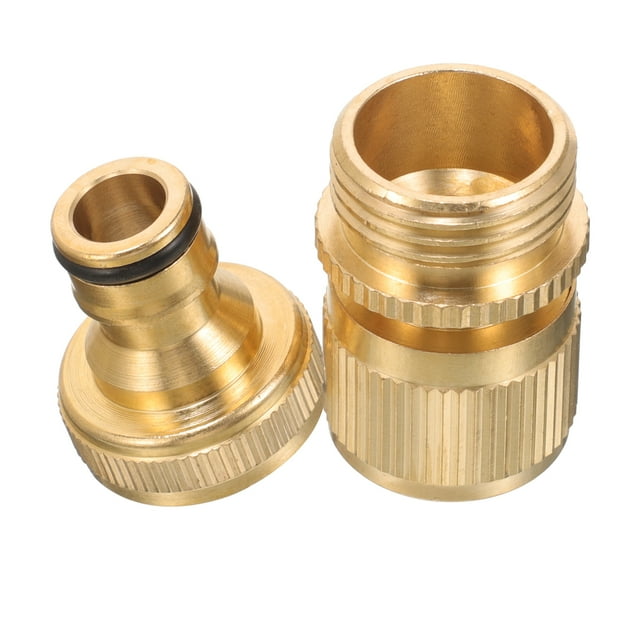 Hose Water Quick Connect Fittings Garden Disconnect Adapter Repair High ...