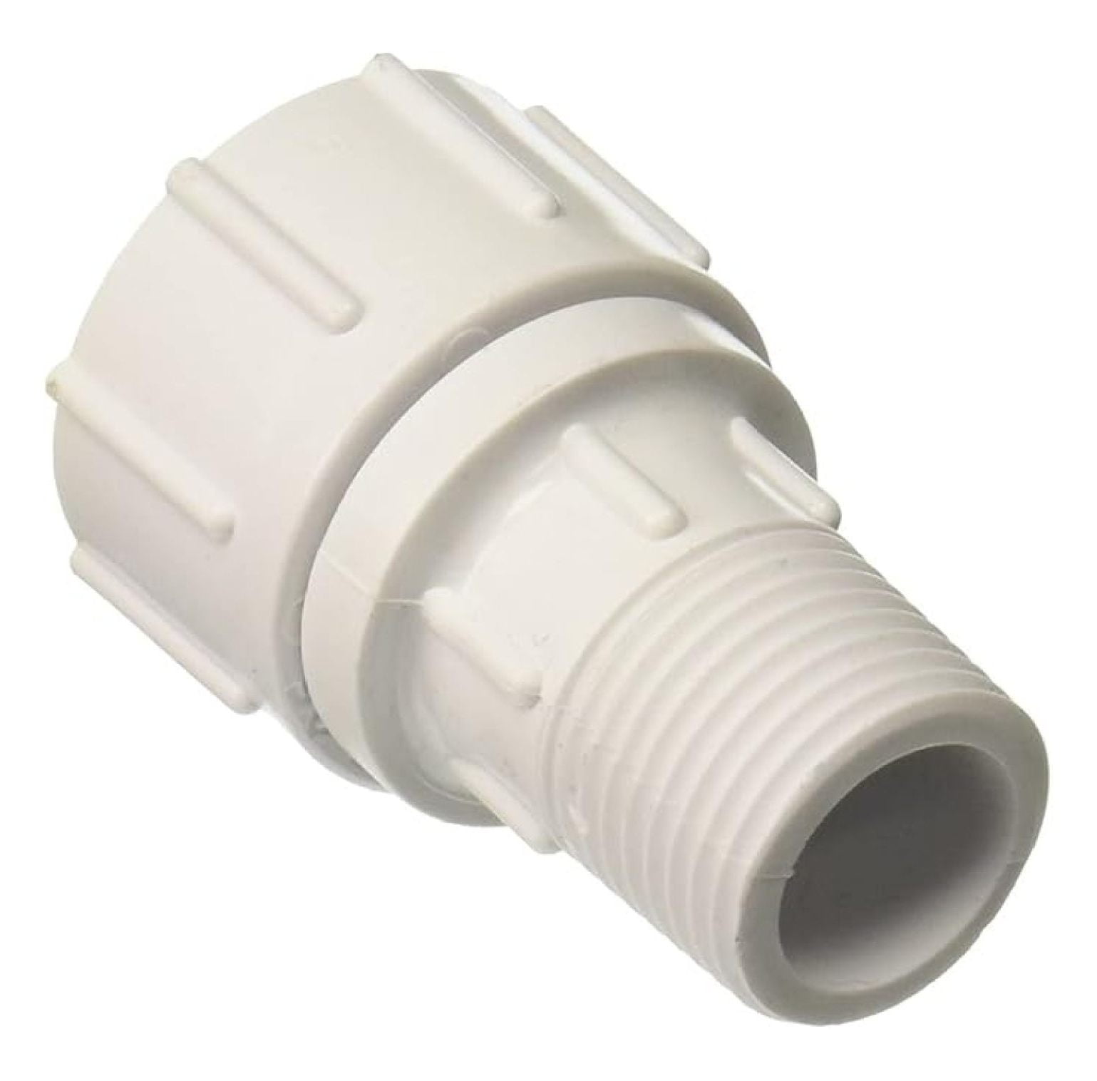 Hose to Pipe Fittings 1/2 MNPT x 3/4 FHT - 20 Pack Plastic Connectors ...
