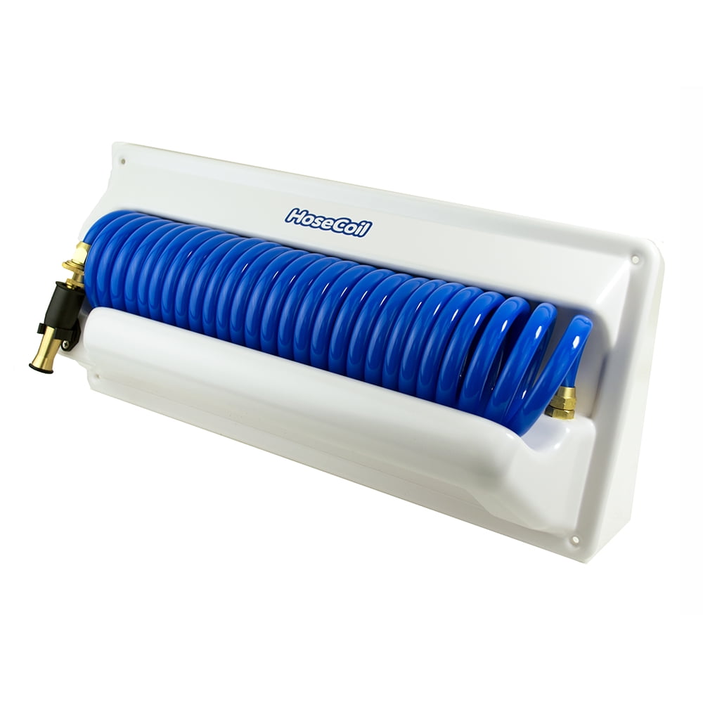 Hosecoil HC25H2 Horizontal Mount Enclosure W/additional 5' Feeder Hose ...