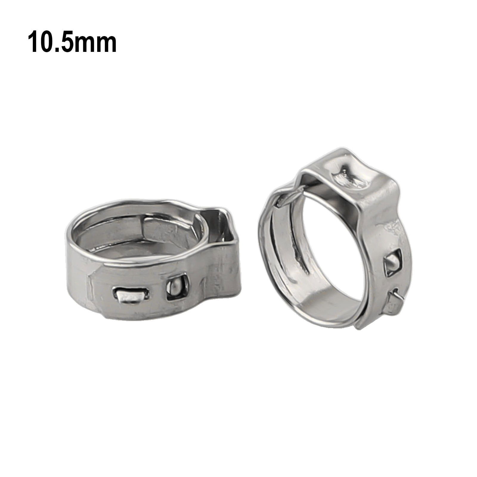 Hoses Single Ear Stainless Steel Hose Clamps Ear Design Design Stepless ...