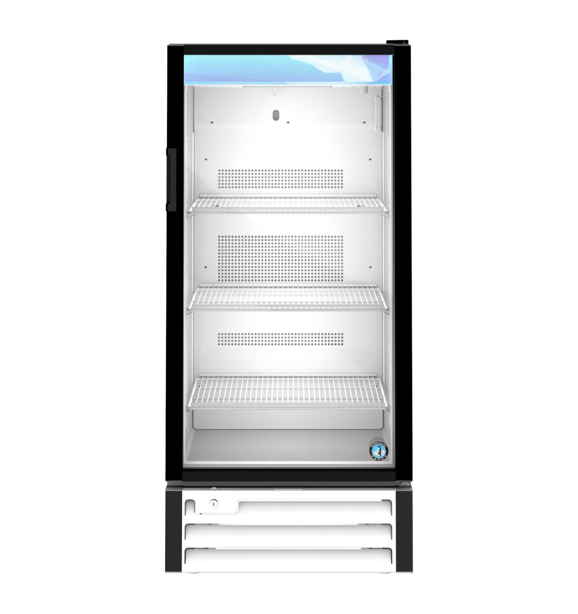 Hoshizaki RM-10-HC-WHT Refrigerator, Single Section Glass Door ...