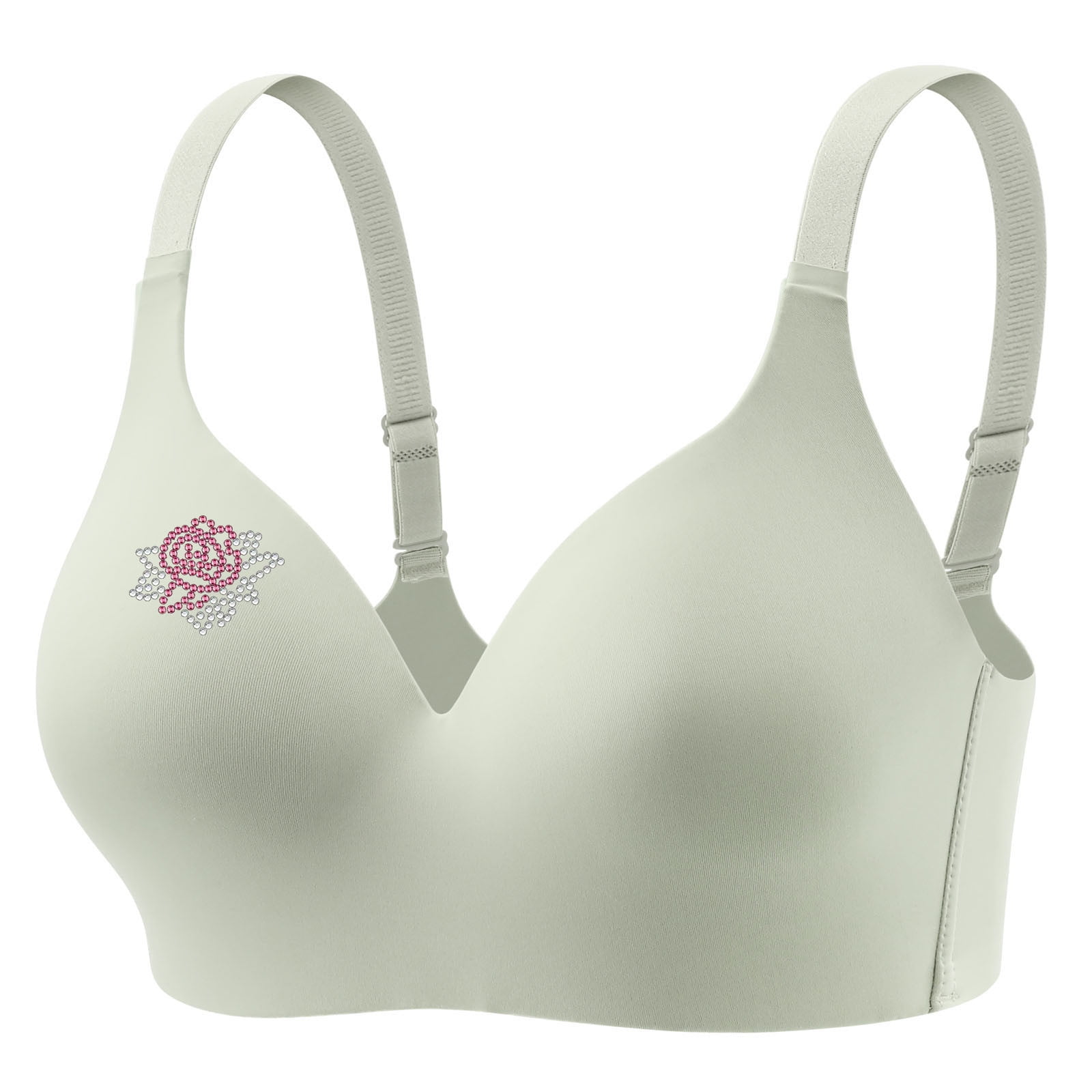 Hoshose Large Cup Size Bra for Women Hide Back Fat Smoothing Bra ...