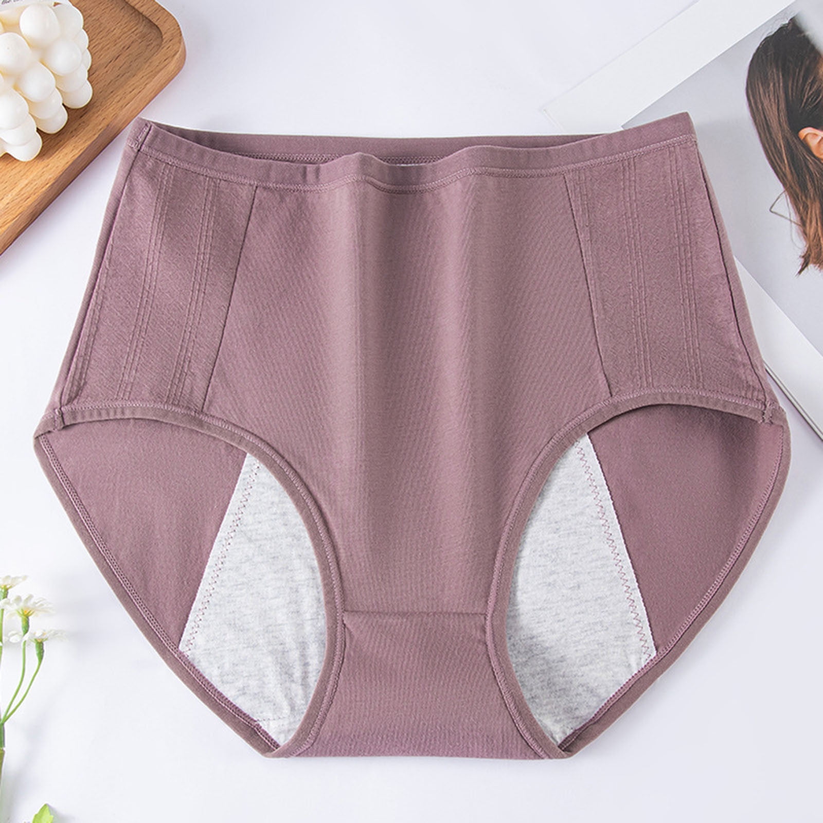 Hoshose Period Underwear for Women Heavy Flow Leakproof High Waisted ...
