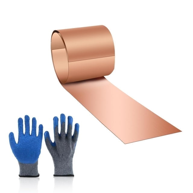 Ydlbay Copper Sheet Roll Copper Strip, 3500 x 100 x 0.06mm Copper Sheet ...