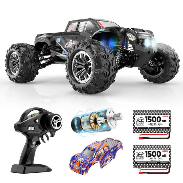 Hosim 1:10 Scale Remote Control Car, High Speed RC Car 48+ KMH,Large ...