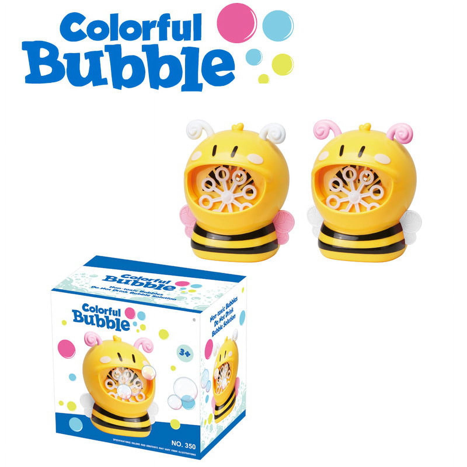 Hosim Bubble Machine Bee Bubble Maker Over 500+ Bubbles Per Minute for ...