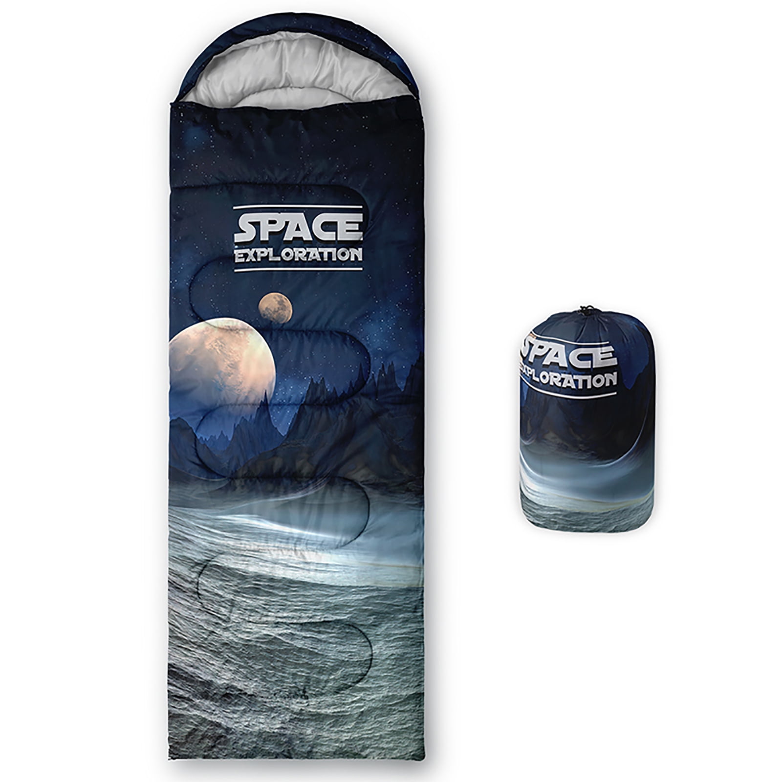 Hosima camping sleeping bag,outer space series pattern sleeping bag ...