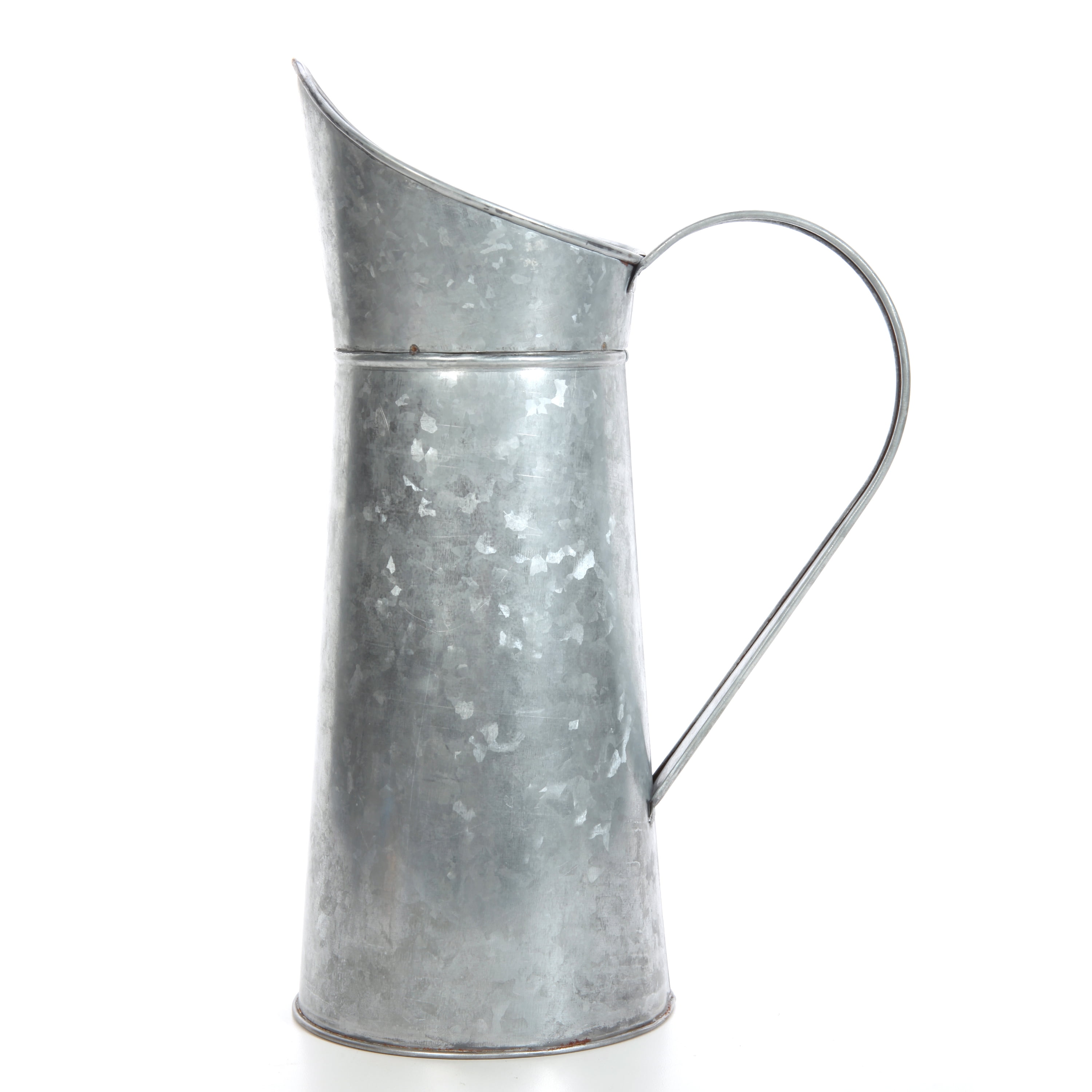 Hosley 14 inch High, Galvanized Pitcher - Walmart.com