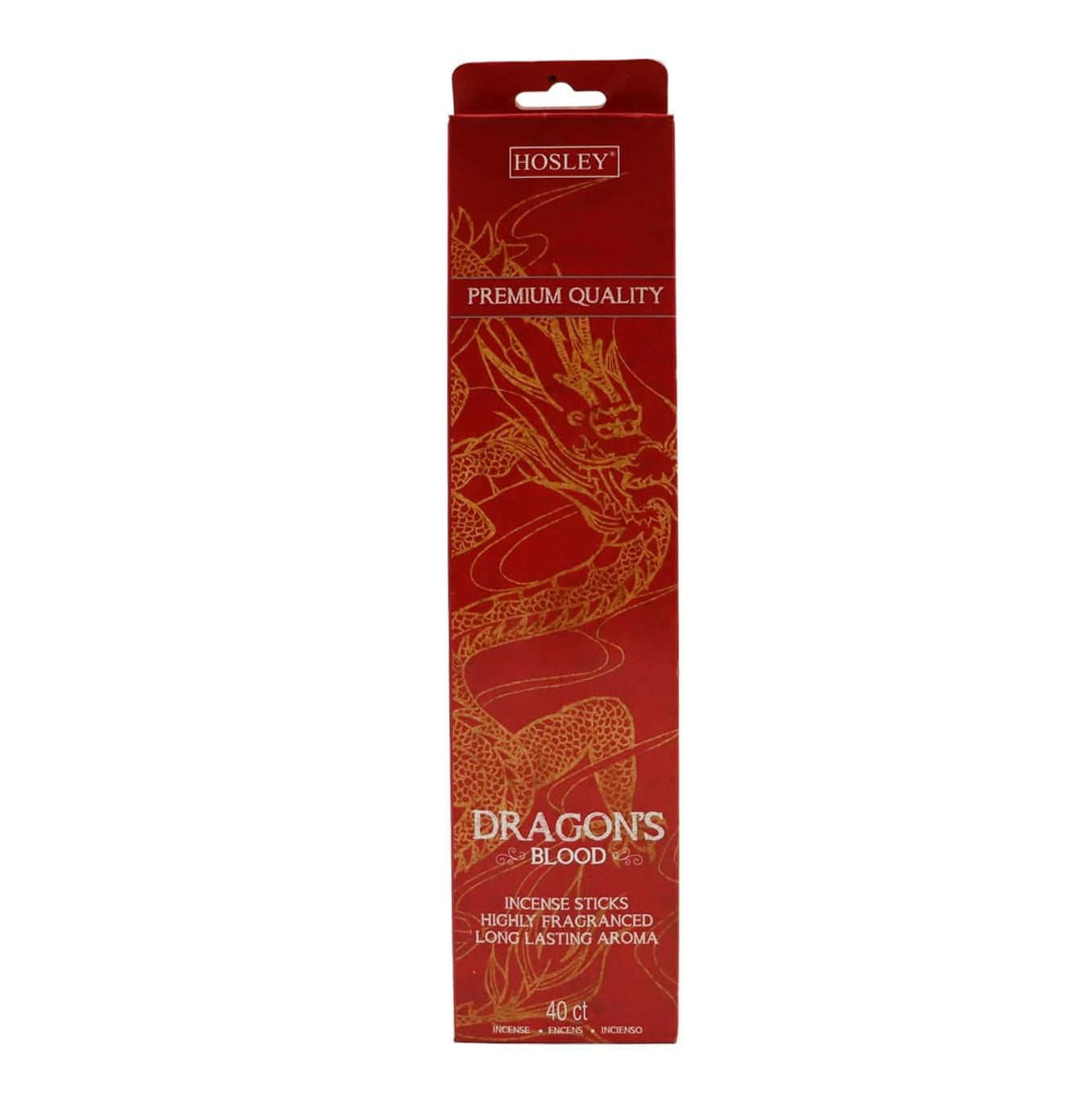 Hosley 40 Pack Incense Sticks – Dragon's Blood – Perfect for Home ...