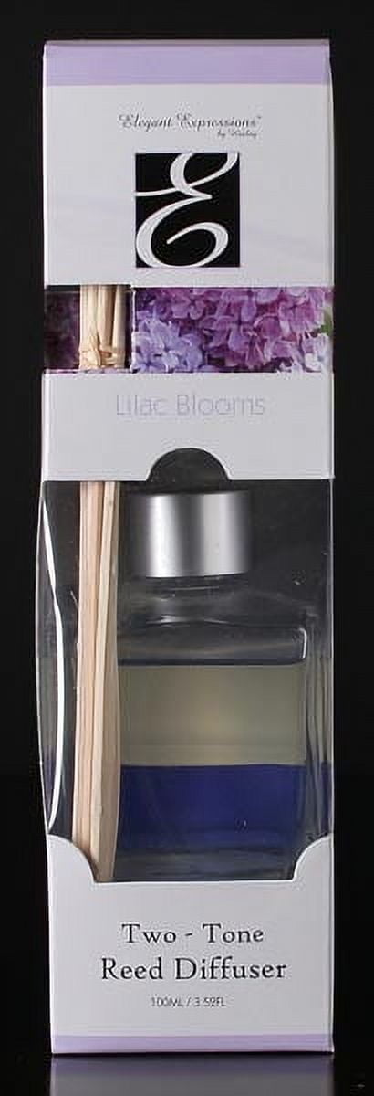 HOSLEY Fragranced Reed Diffuser Oil Set Lilac 230ml, Decorative Aroma ...