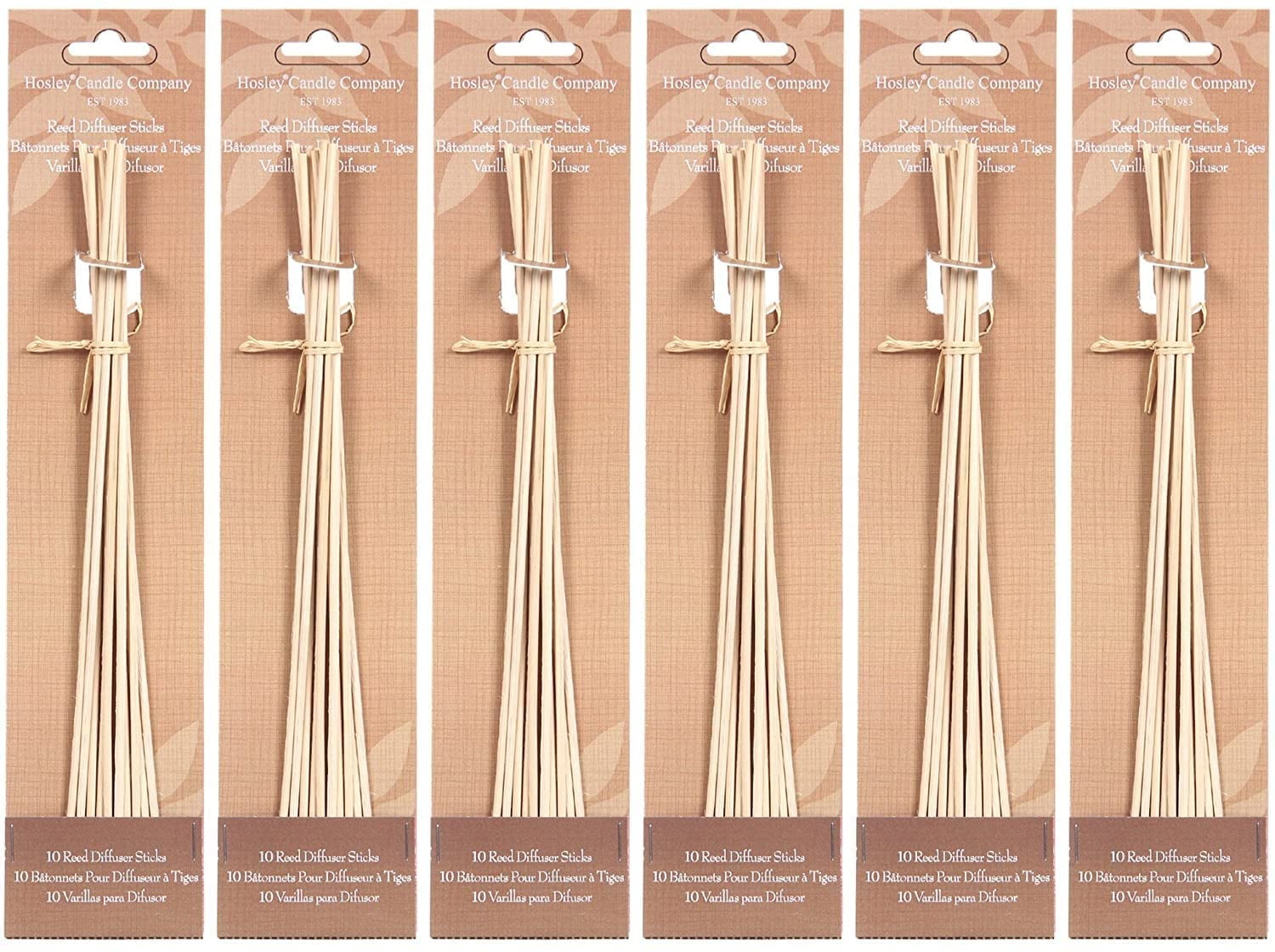 Hosley Set of 12, 9 Inch Long Rattan Diffuser Reeds Total 120 Reeds ...