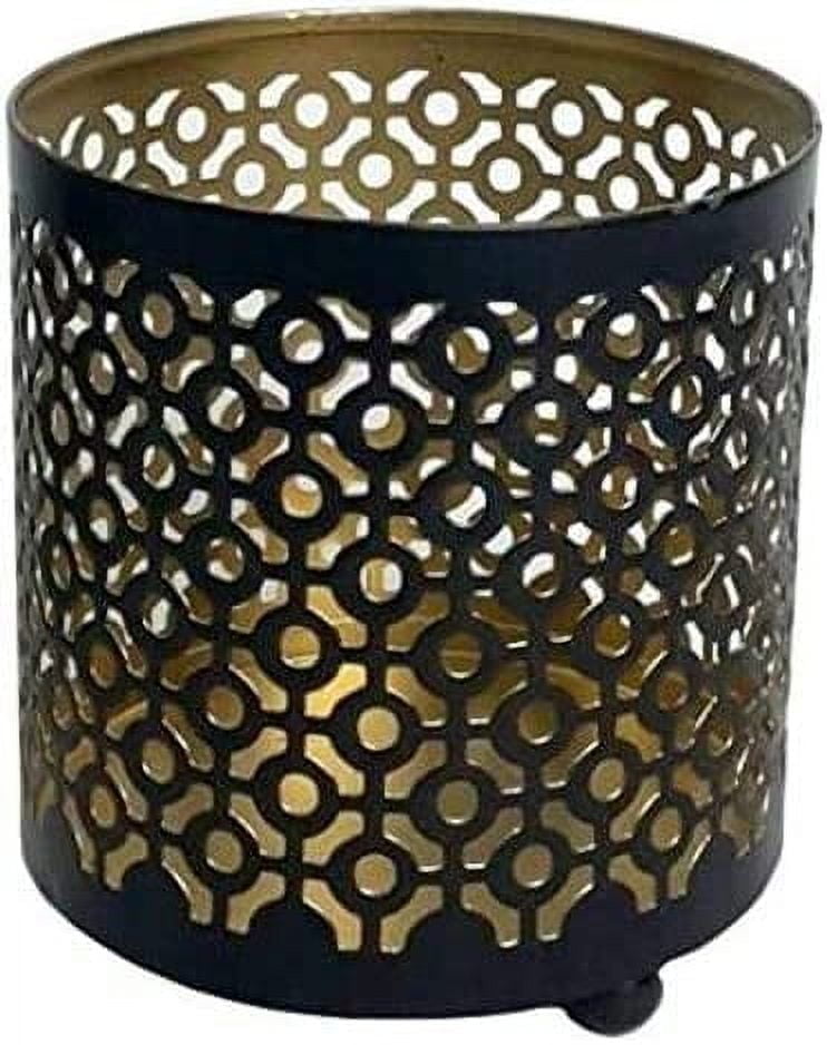 Hosley Set of 8, Metal Jar Candle Sleeves/Holders - Your Choice of ...