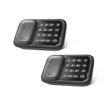 EL51203 - 2 Handset Cordless Phone Full-Duplex Handset Speakerphone ...
