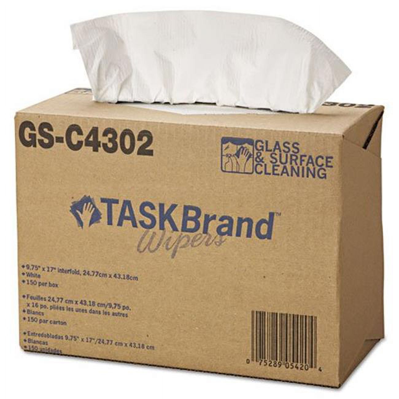 Hospeco TaskBrand E25 Scrim Reinforced Wipers, 16-13/16"H x 14-1/2"D ...