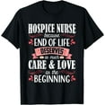 Hospice Nurse Care Cute Care Love Registered Nursing RN T-Shirt ...