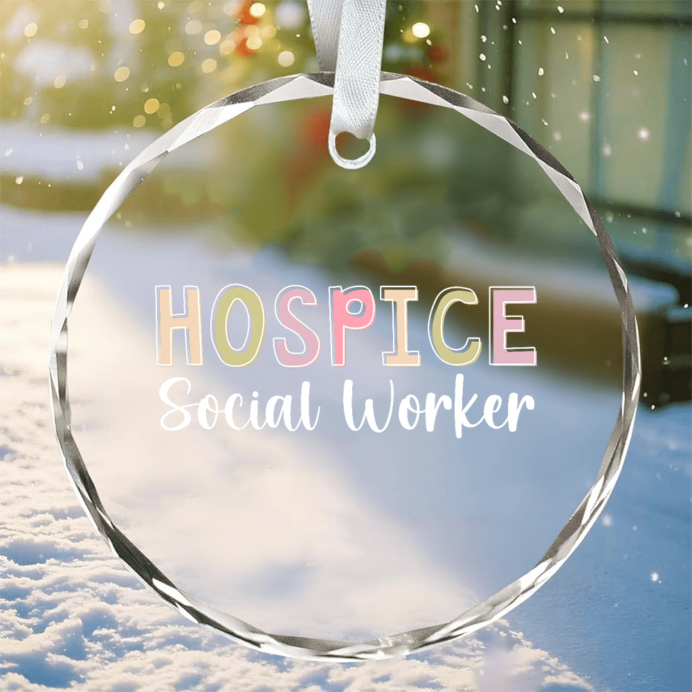 Hospice Social Workers Boho Hospice Social Worker 3 Ornament Home ...