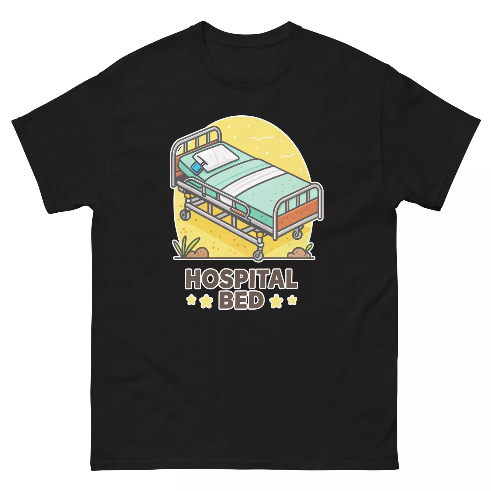 Hospital Bed Hospital Health Medical Safety T-Shirt - Walmart.com