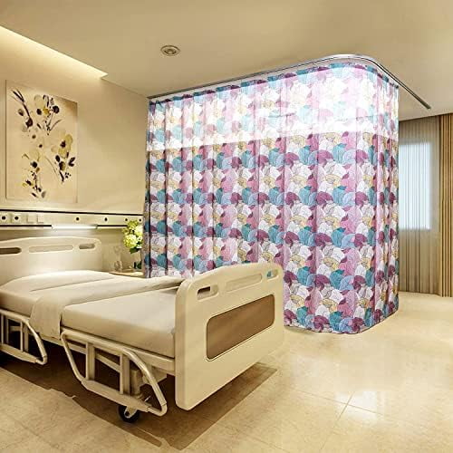 Hospital Privacy Cubicle Curtain, With MESH And Grommet TOP, Washable ...