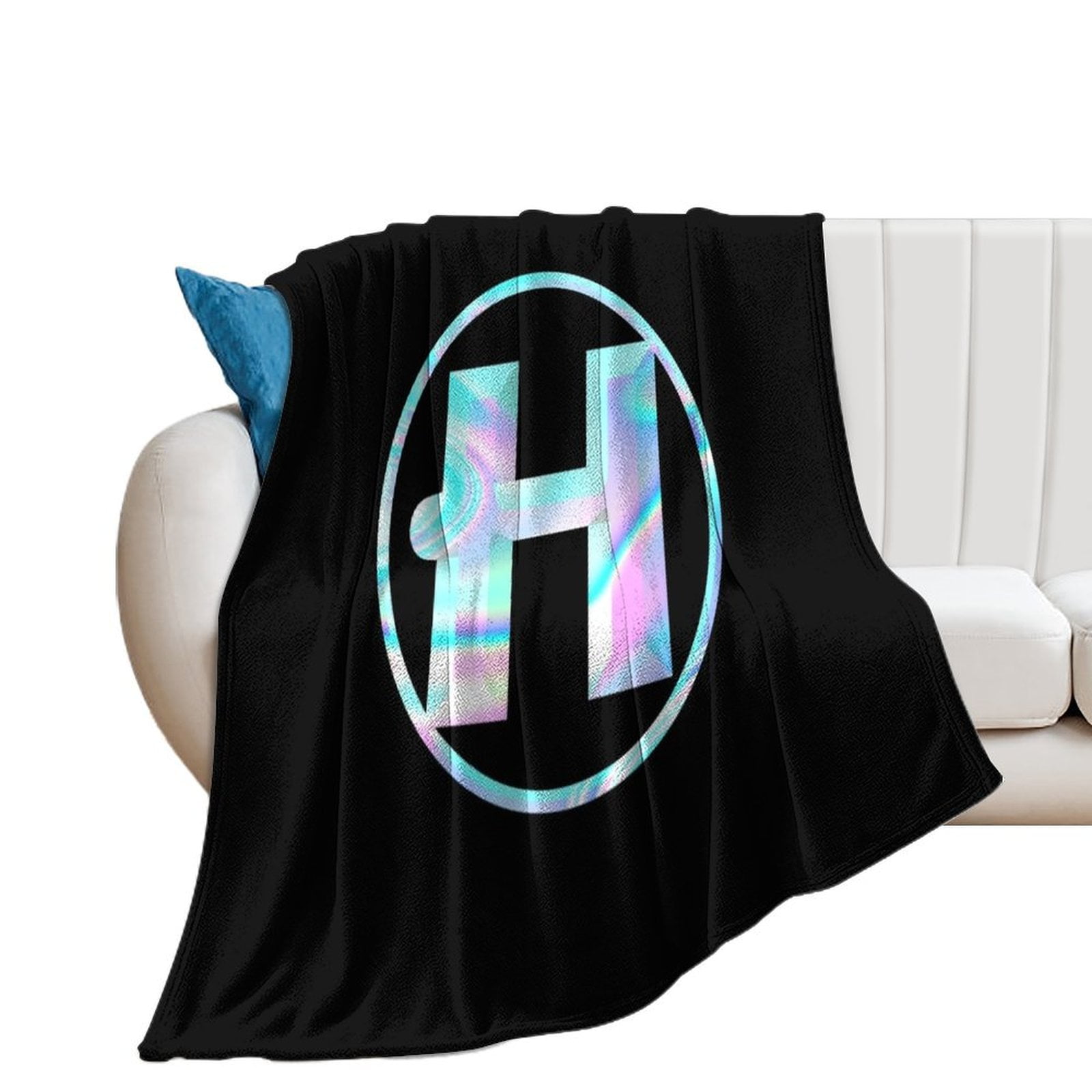 Hospital Records Iridescent Throw Blanket Nap Bed for babies bed plaid ...