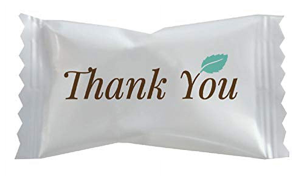 Hospitality Mints Individually Wrapped Mints with Thank You Message ...