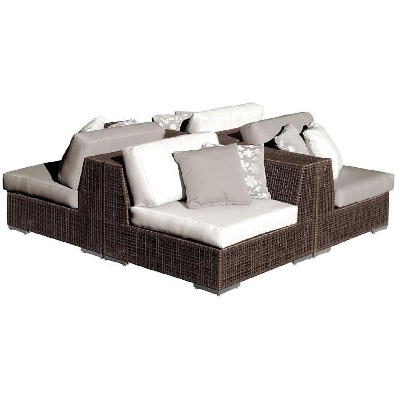 Hospitality Rattan Patio 903-1321-JBP-4PS-SU-739 Atlantis Modular ...