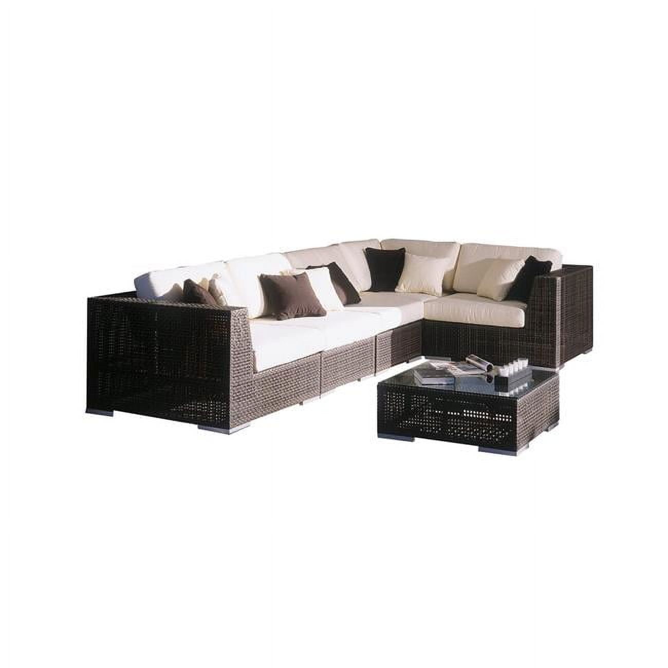 Hospitality Rattan Patio 903-1321-JBP-6PS-SU-764 Atlantis Sunbrella ...