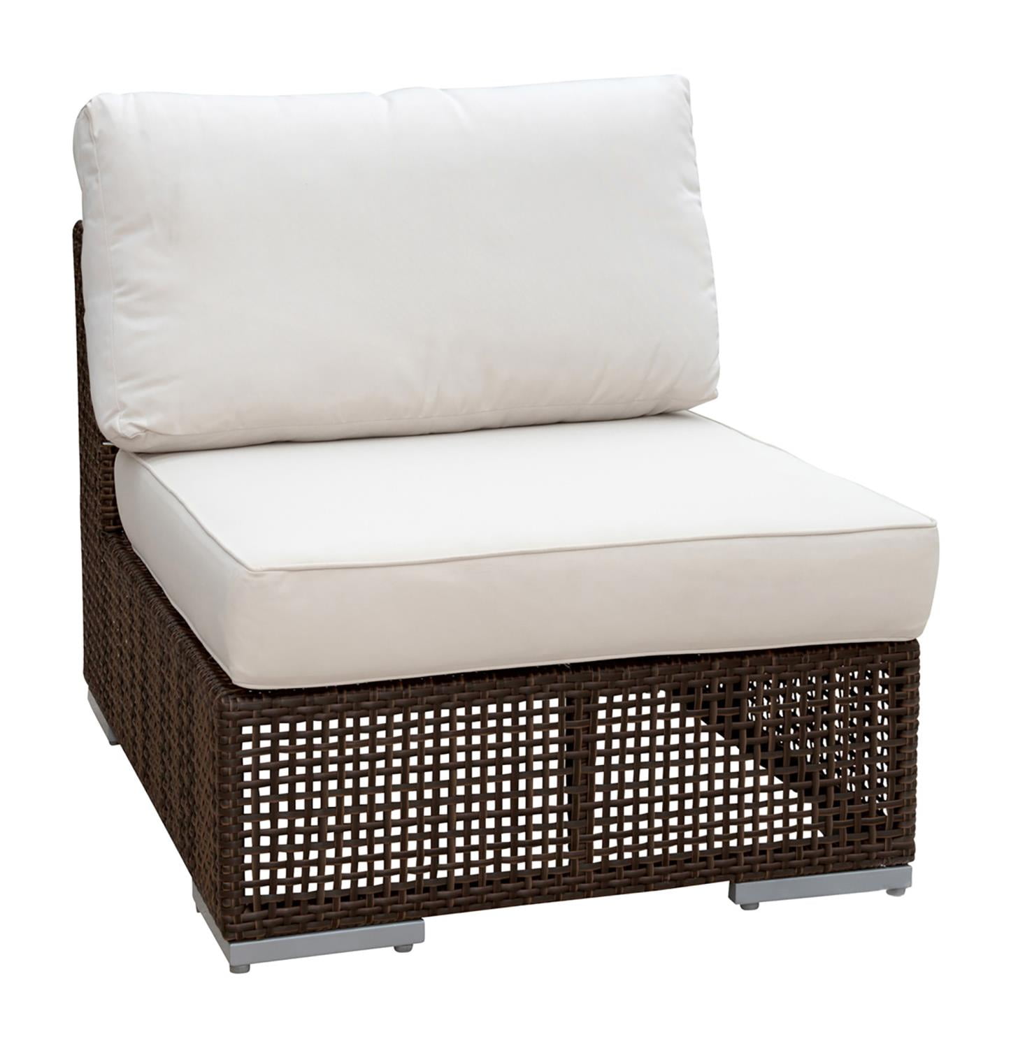 Hospitality Rattan Patio 903-1321-JBP-A-SU-737 Atlantis Modular Armless ...
