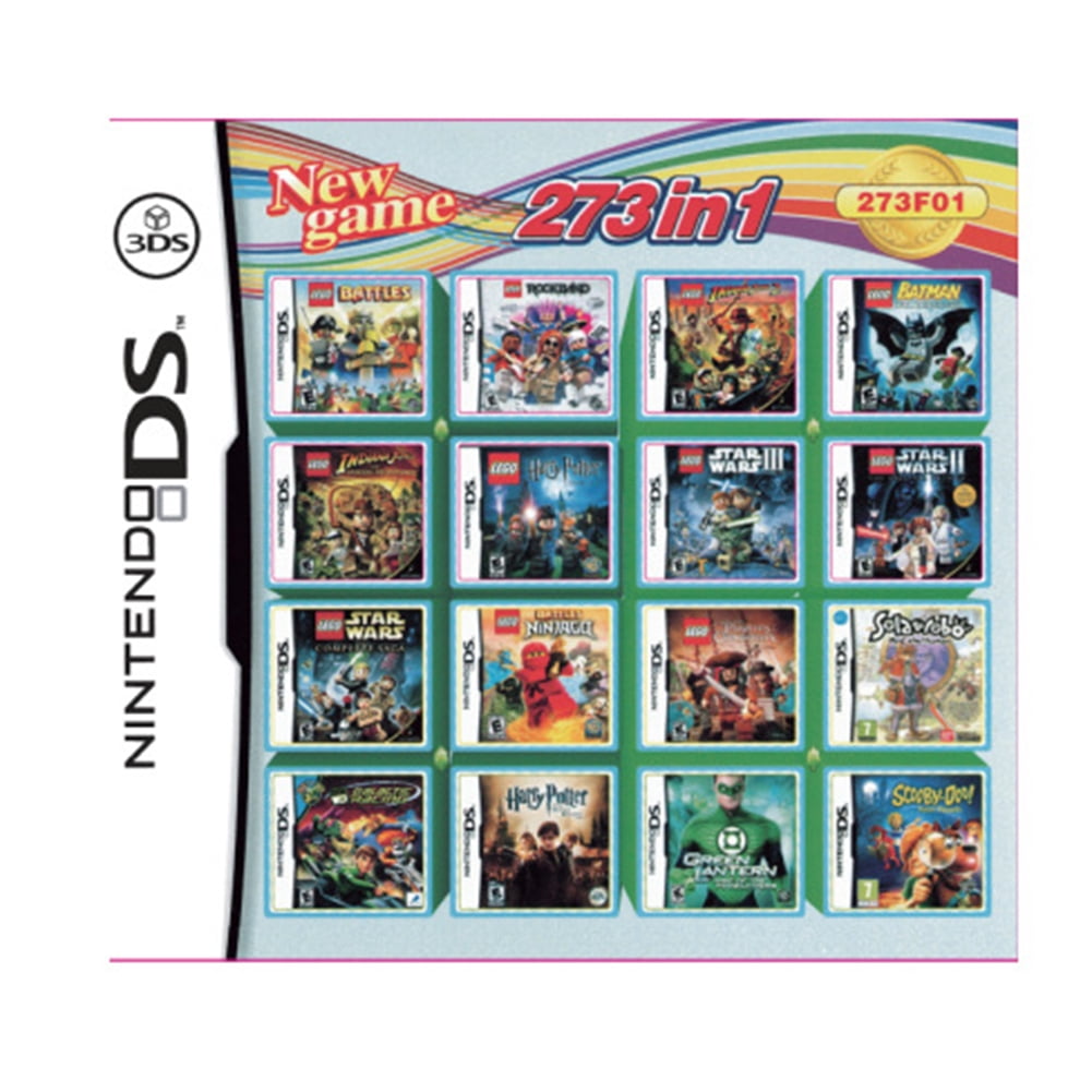 Hosport Game Collection Cards for NDS 3DS DSI DS, 266 Count - Walmart.com
