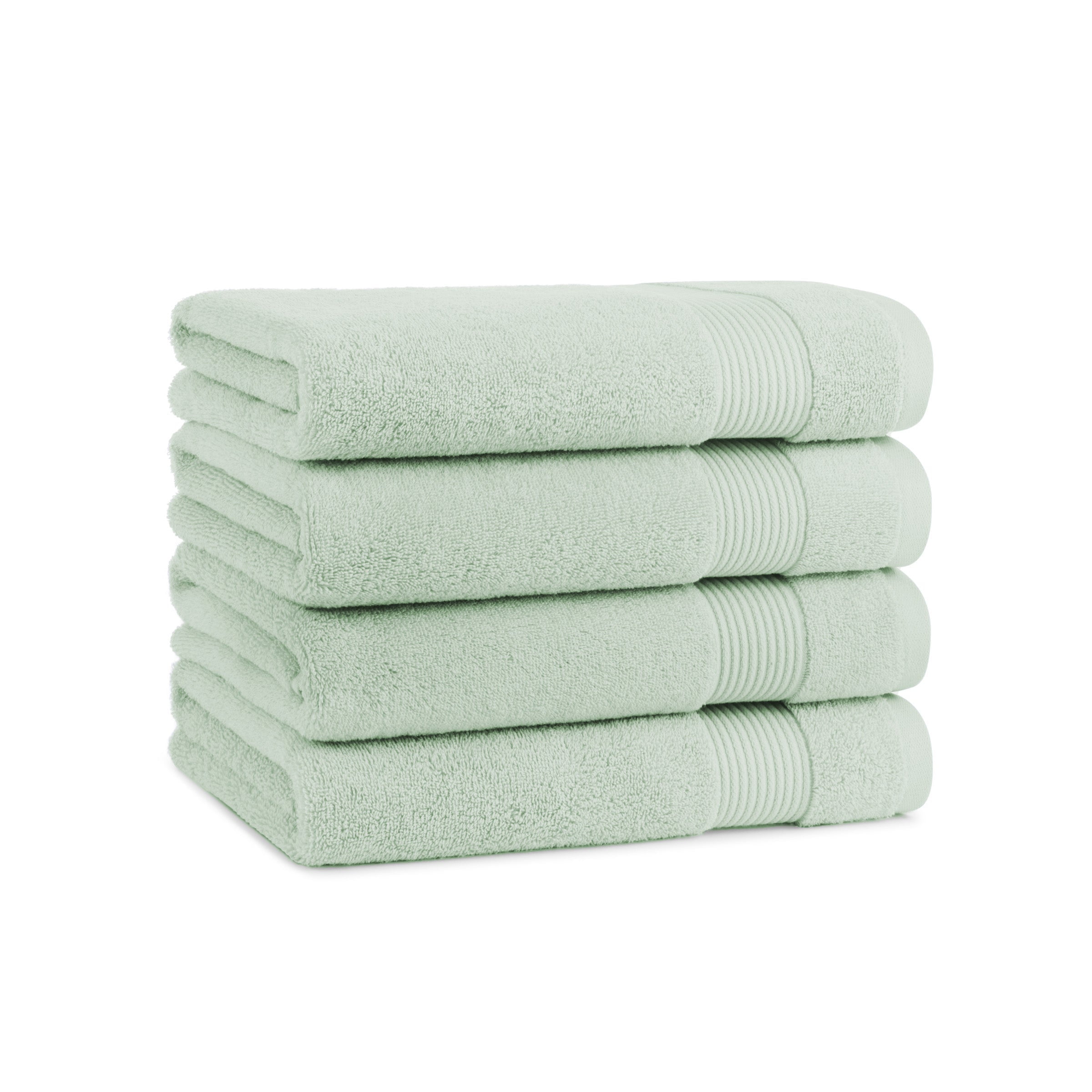 Host & Home Cotton Bath Towels (4 Pack) - 27x54 in., Soft & Absorbent ...