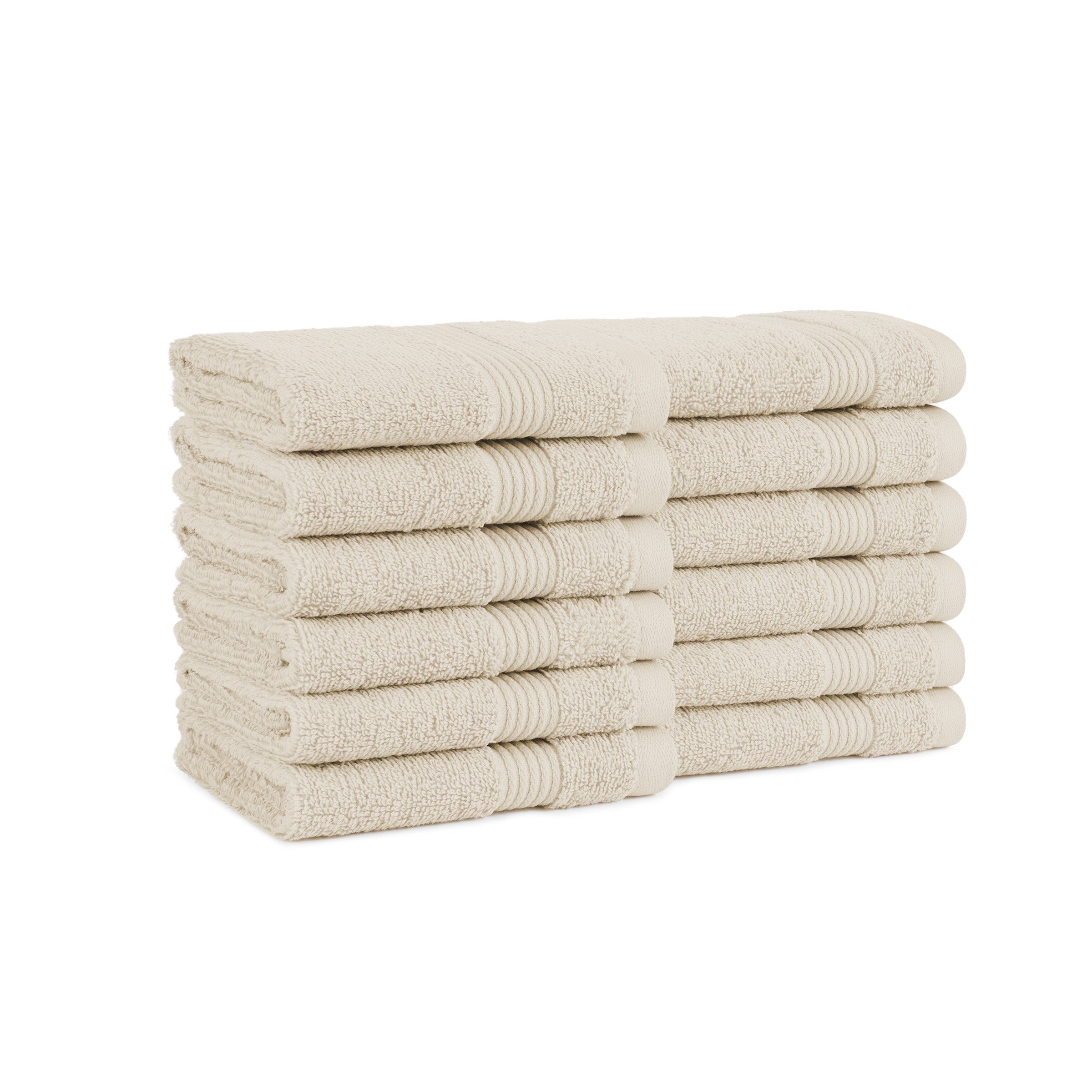 Host & Home Cotton Wash Cloths (12 Pack) - 13x13 in., Soft & Absorbent ...
