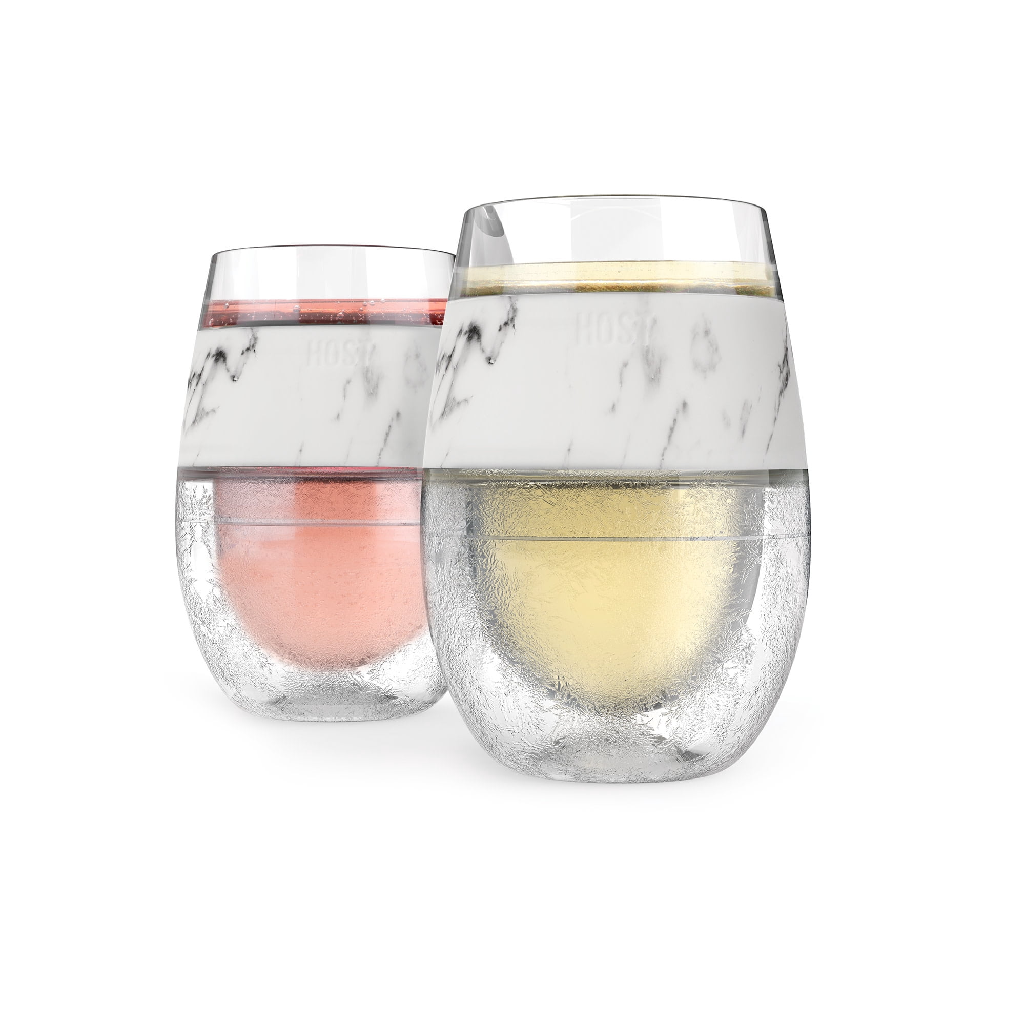HOST, Wine Freeze Cups, 8.5 oz, Double Wall Insulated Tumbler Set of 2 ...