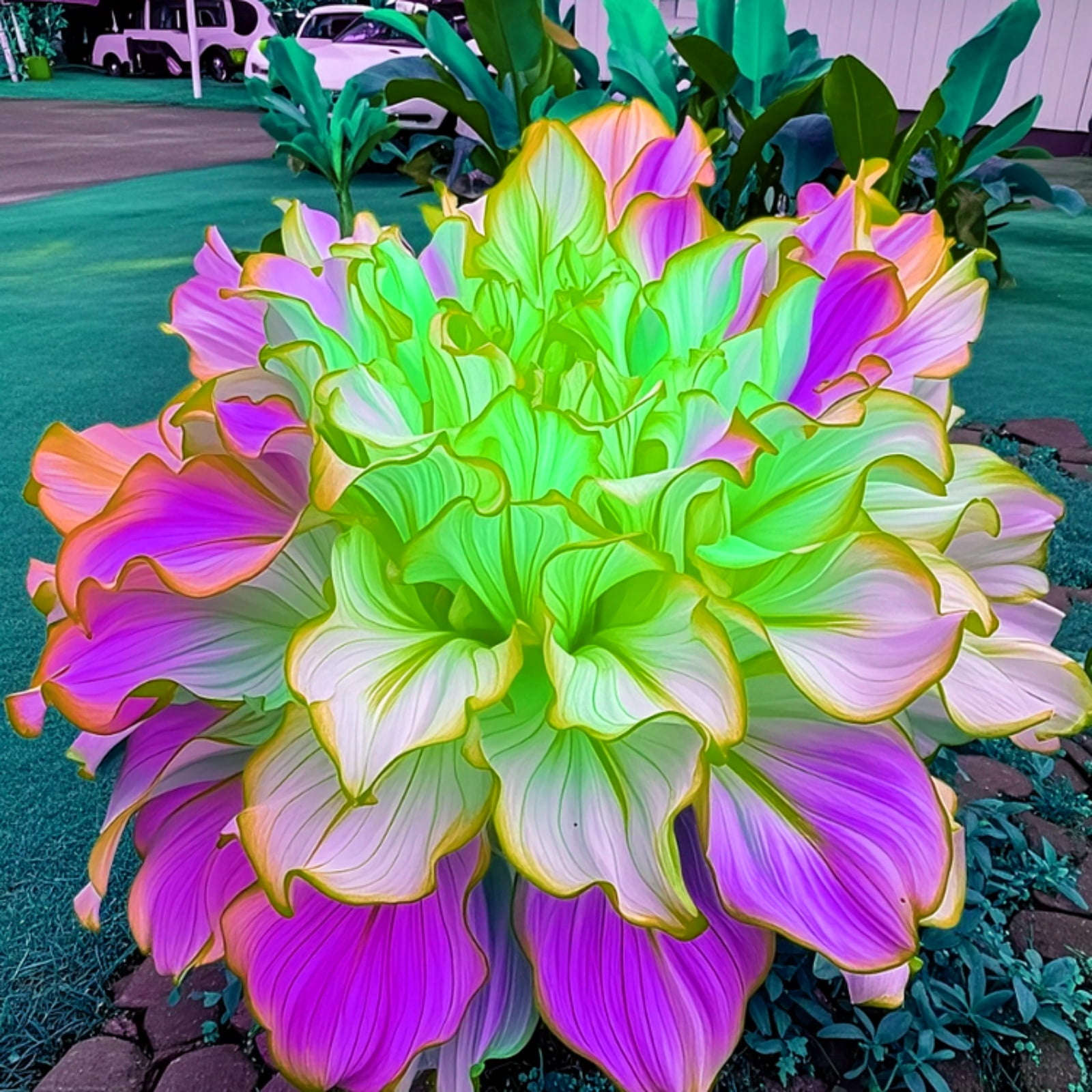 Hosta-Beautiful-Elegant posture-Attracts butterflies-Gardening Bulk ...