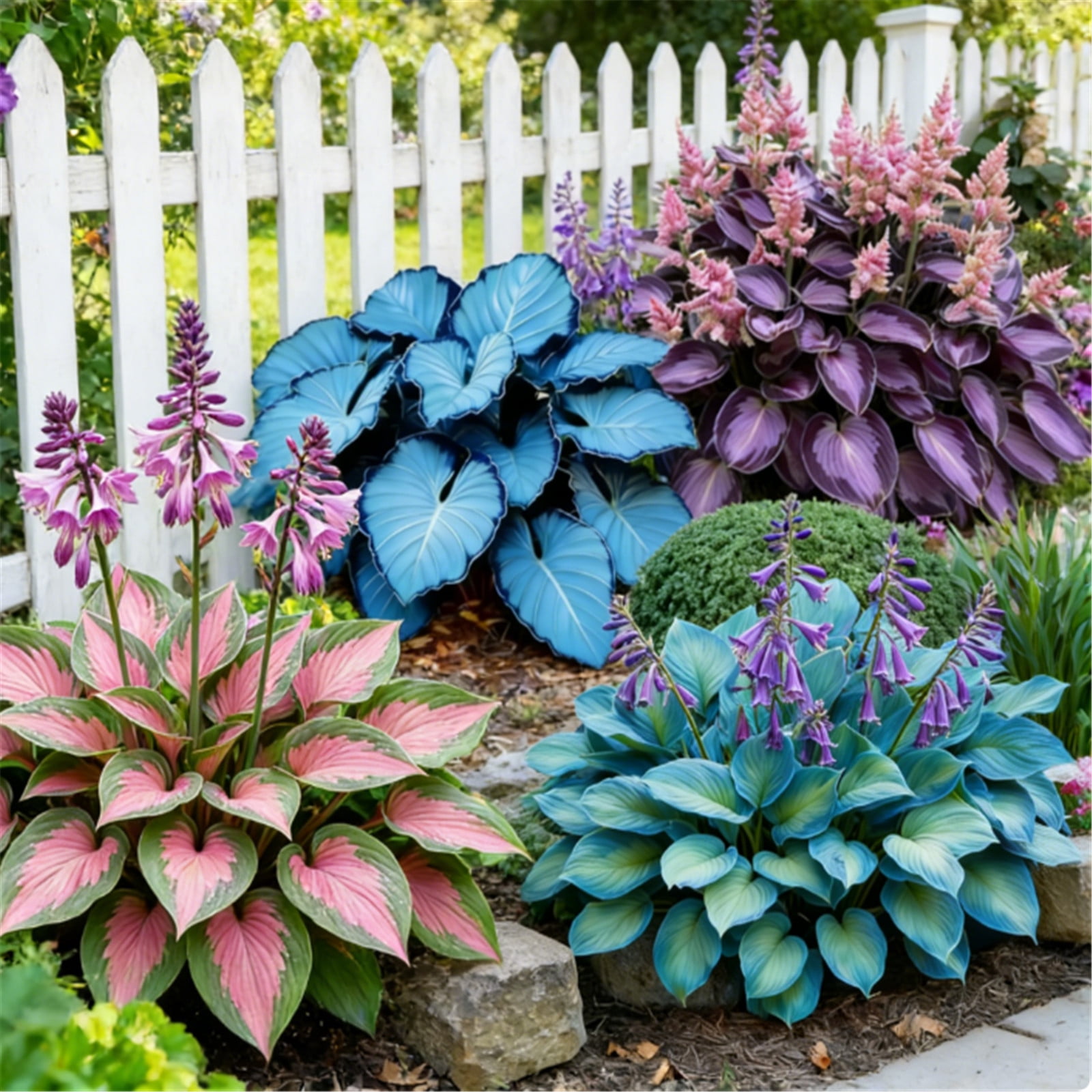 Hosta-Blooms Every Year-Premium Garden Stakes -Fast-Growing Bulbs ...
