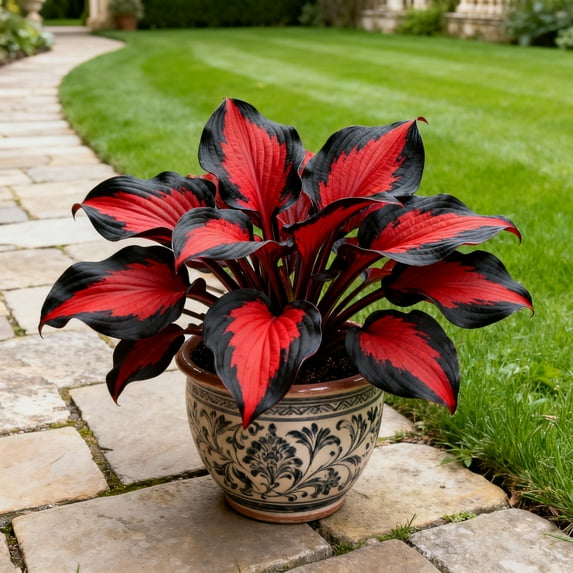 Hosta-Blooms every year-Premium Garden Stakes -Fast-Growing bulbs ...