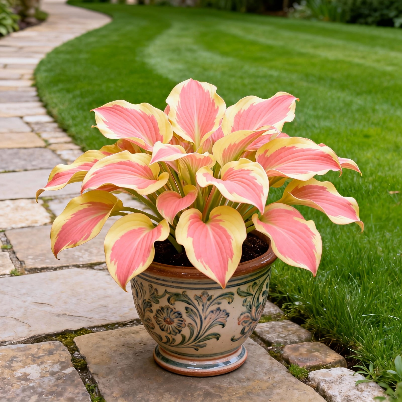 Hosta-Blooms every year-Premium Garden Stakes -Fast-Growing bulbs ...
