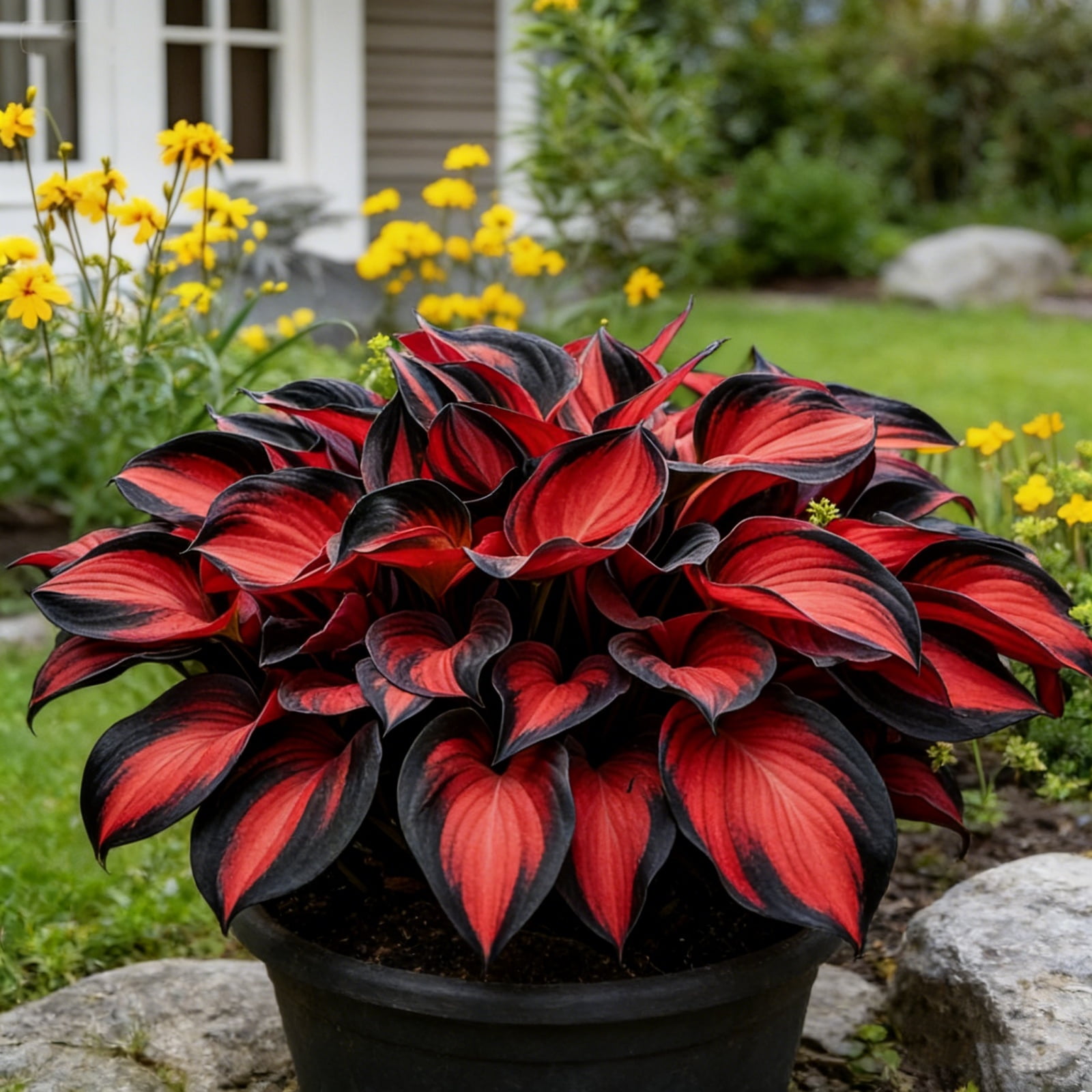 Hosta-Blooms every year-Premium Garden Stakes -Fast-Growing bulbs ...