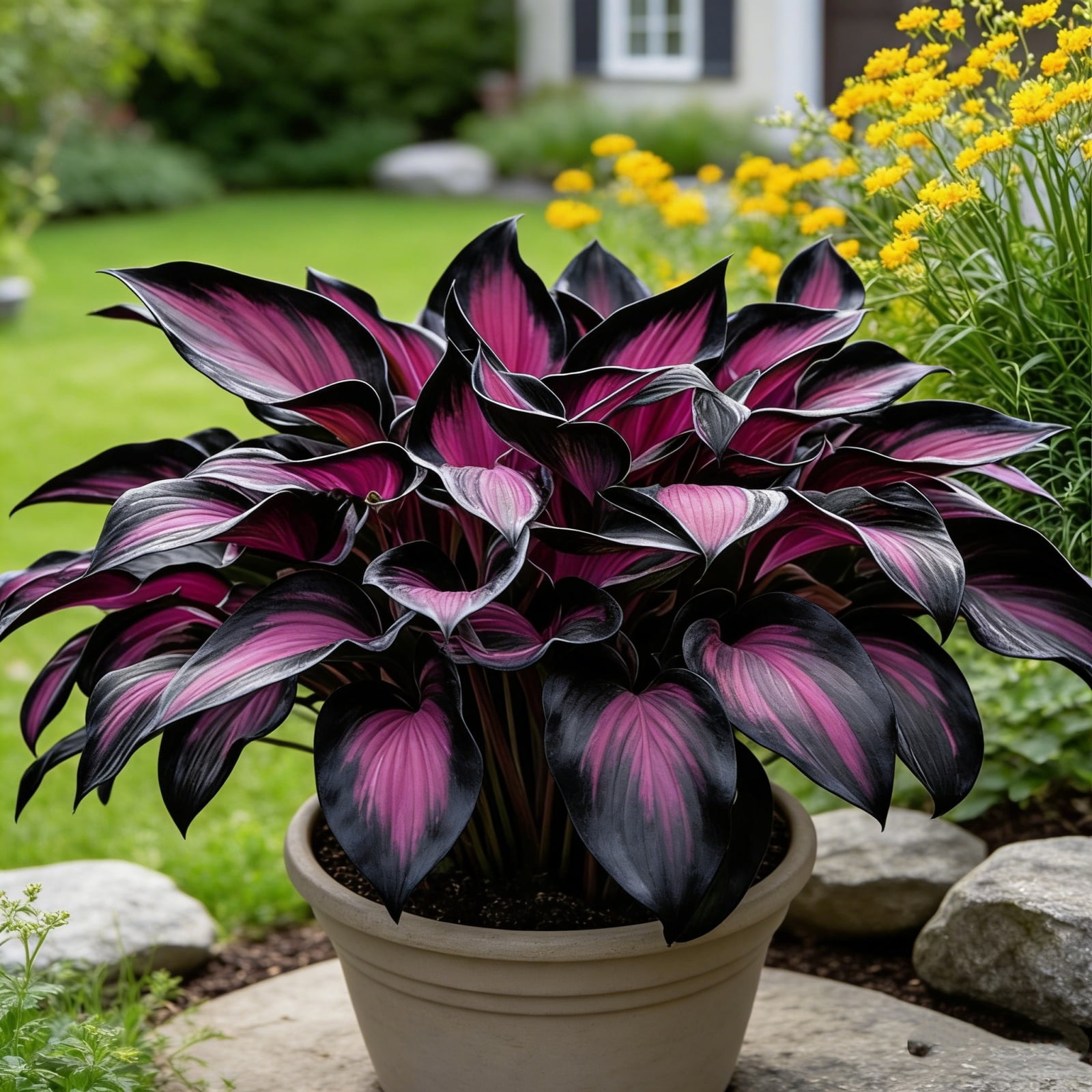 Hosta-Blooms every year-Premium Garden Stakes -Fast-Growing bulbs ...