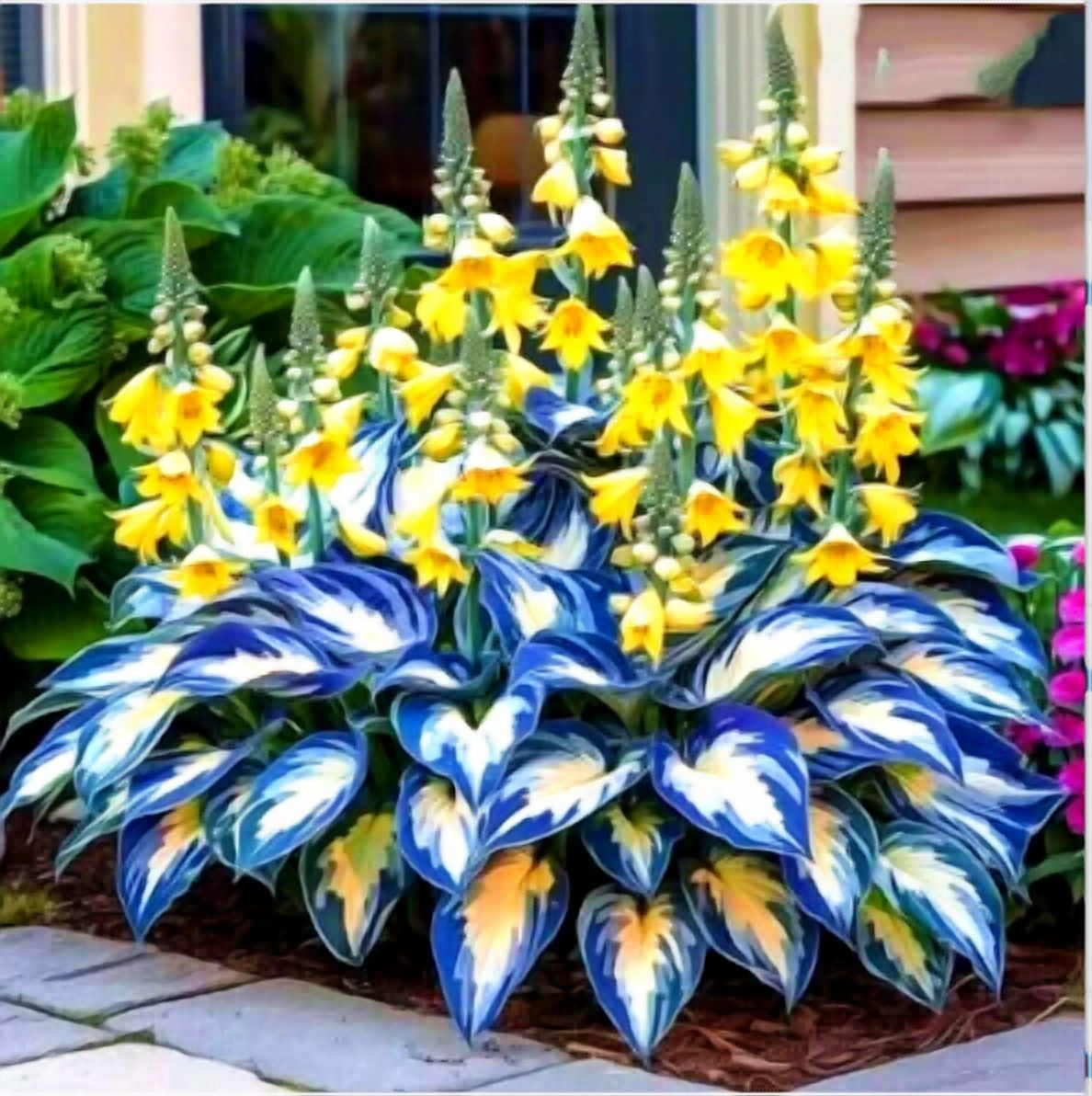 Hosta-Blooms every year-Premium Garden Stakes -Fast-Growing bulbs ...