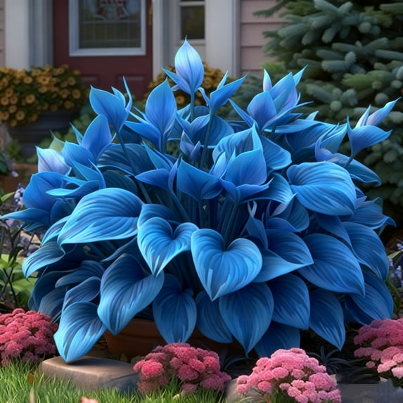 Hosta Bulbs-Garden Elegance Decoration-Premium garden stakes - Walmart.com