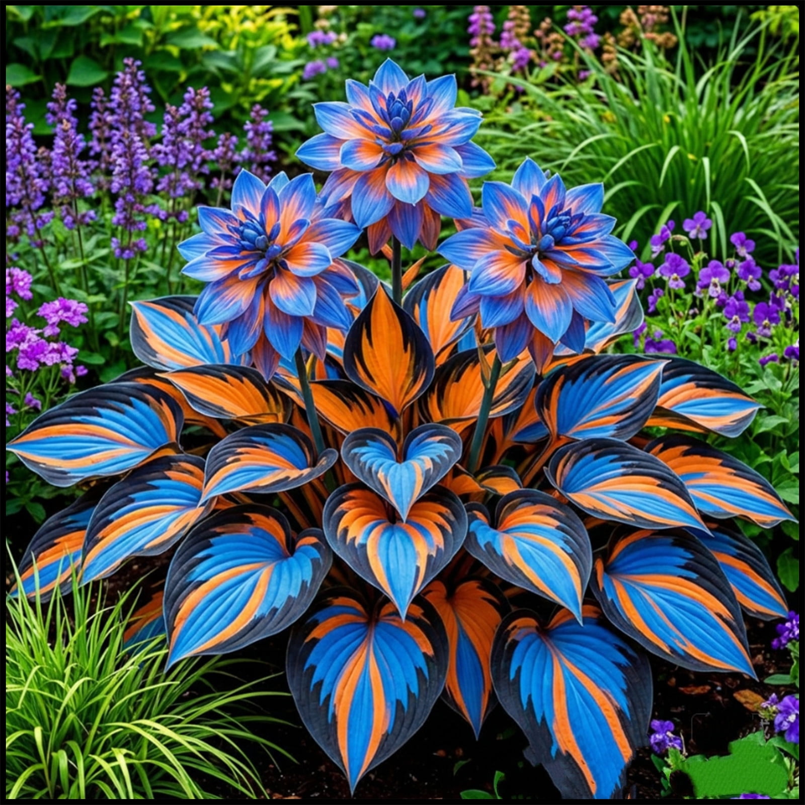 Hosta Bulbs Hosta Collection Bulbs Ornamental Hard-Simple planting ...
