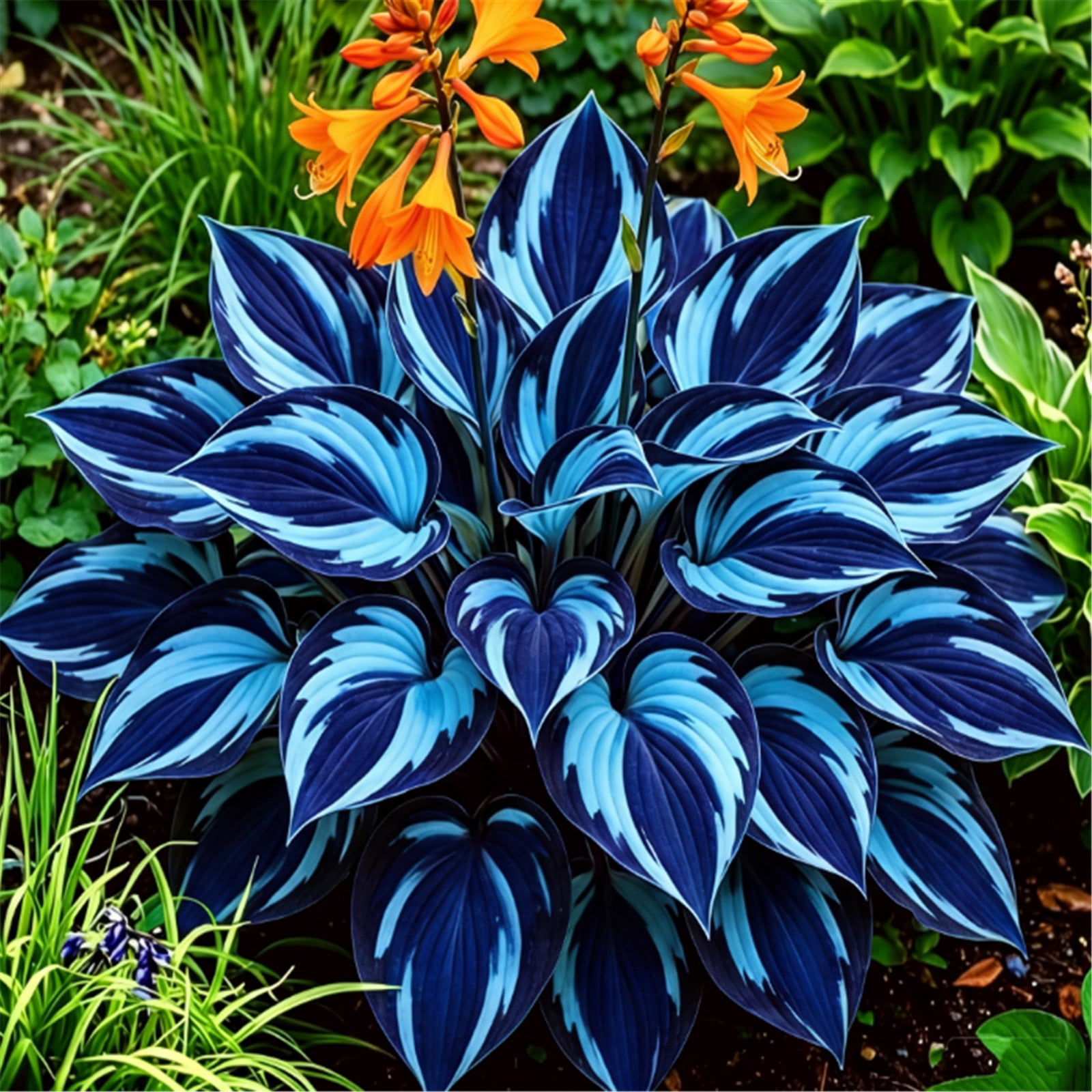 Hosta Bulbs Hosta Planting Bulbs Ornamental Hard-Simple planting-Non ...