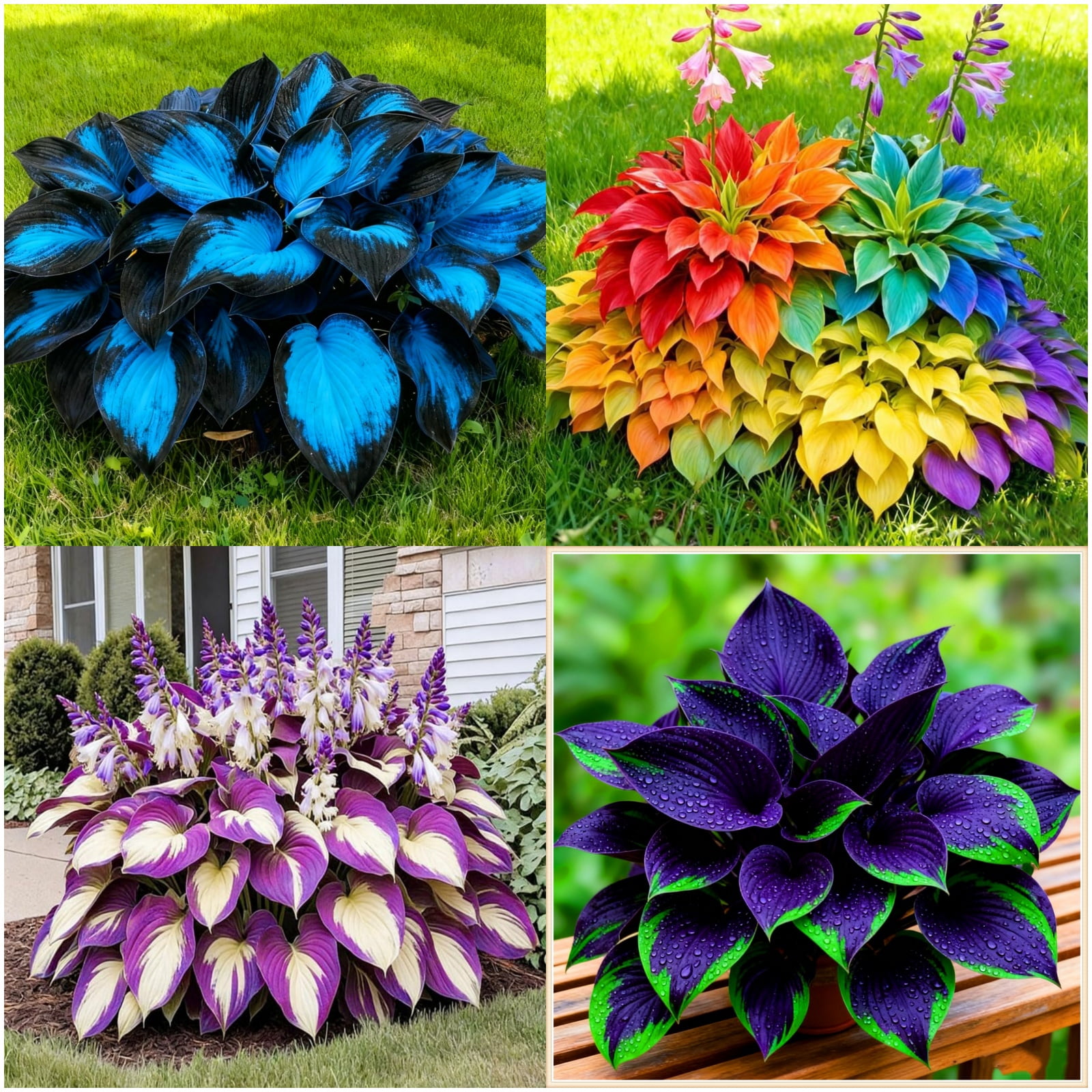 Hosta Bulk- Hosta-Mix - Garden Stake for Outdoor Decoration, Fresh ...