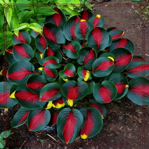 Hosta-Growing bulbs-Balcony garden decoration-Blooms every year-Premium ...