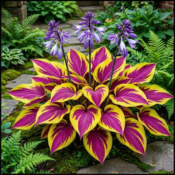 Hosta Plants Hosta Collection Bulbs Ornamental Hard-Simple planting ...