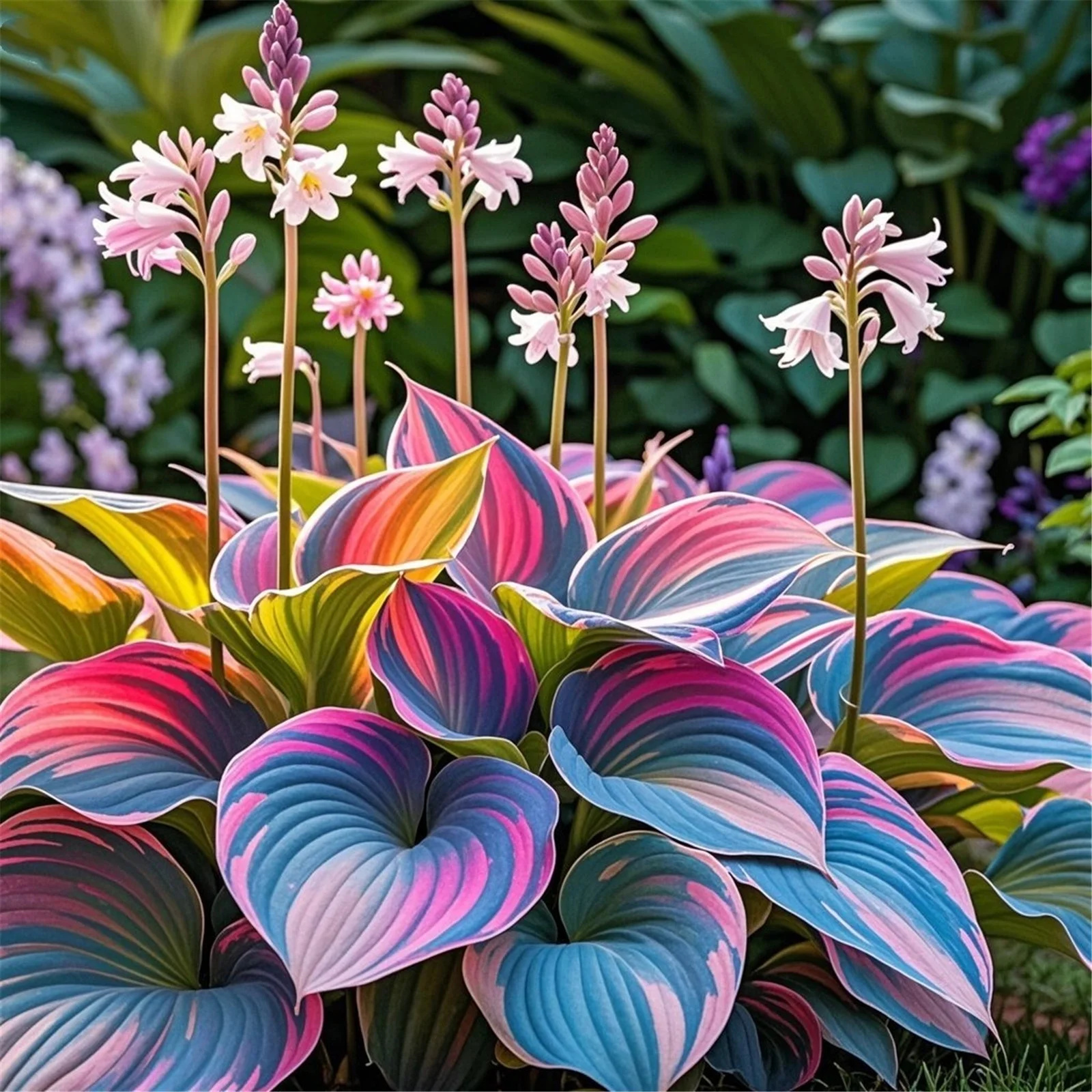 Hosta-blooms every year-Premium Garden Stakes -fast-growing bulbs ...