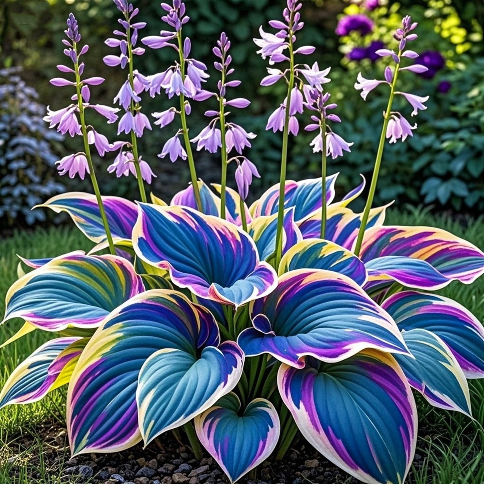 Hosta-blooms every year-Premium Garden Stakes -fast-growing bulbs ...