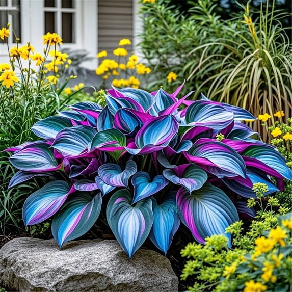 Hosta-Blooms every year-Premium Garden Stakes -Fast-Growing bulbs ...